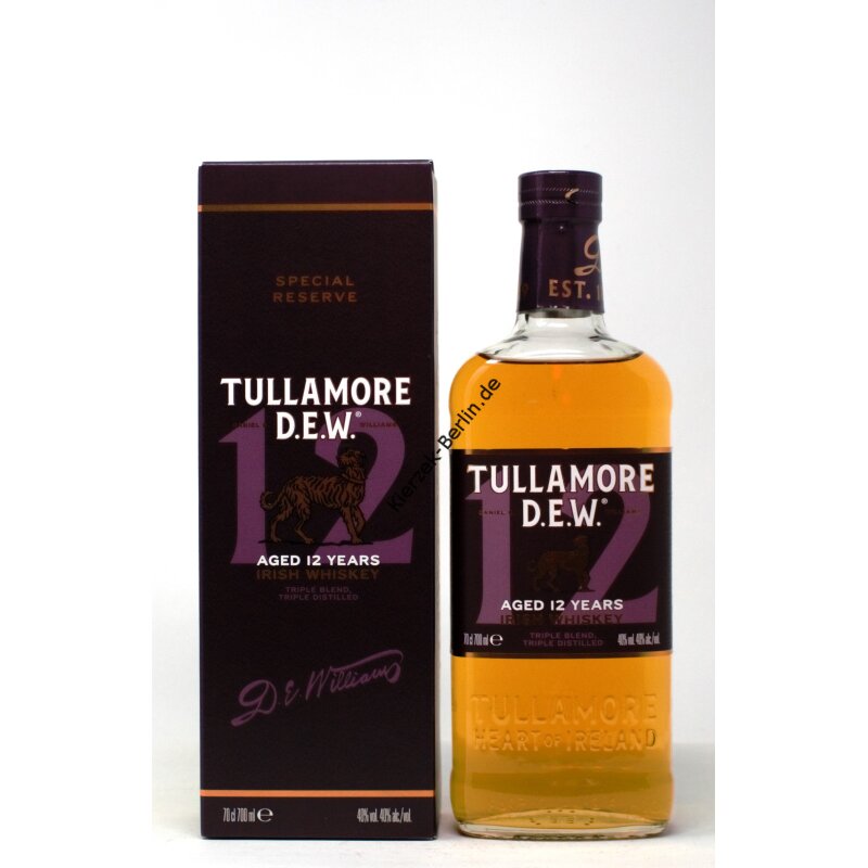 Tullamore Dew 12 Jahre Spezial Reserve, 37,00