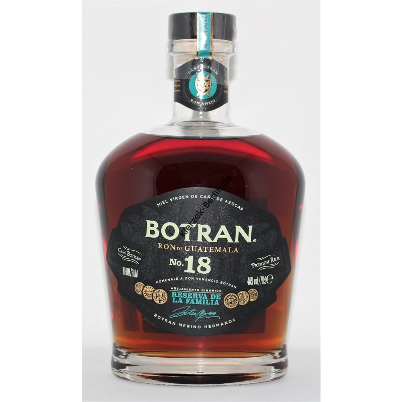 Botran Ron de Guatemala No.18 Reserva de la Familia, 50,00