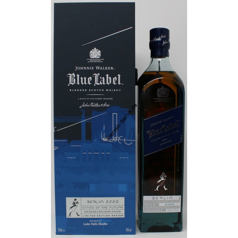 Johnnie Walker Blue Label, Ltd. Edition Berlin, 275,00