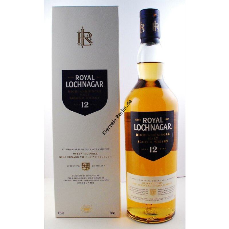 Royal Lochnagar Distillery 12 Jahre 0,7 Liter 40 % vol. Single Malt S ...