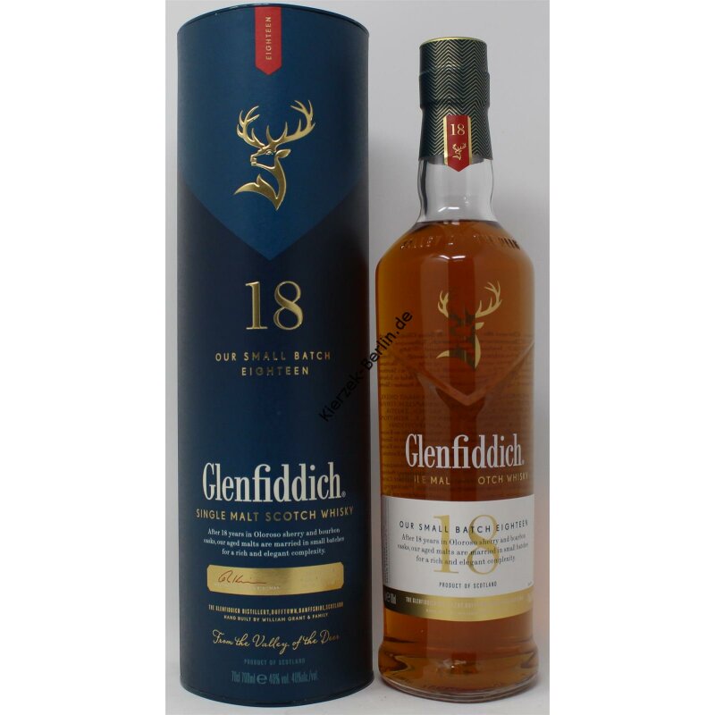 Glenfiddich 18Jahre Small Batch Reserve, 88,00